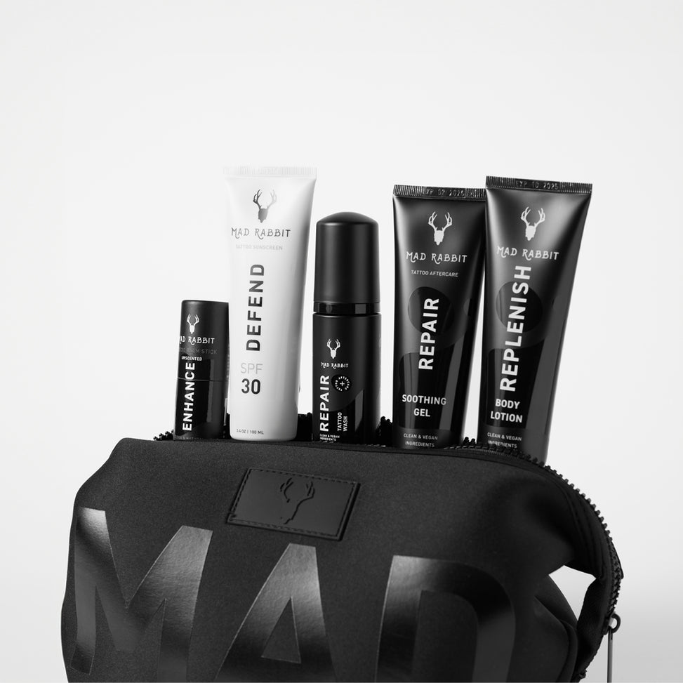 Tattoo Lovers' Kit + Limited Edition Bag | Mad Rabbit Tattoo